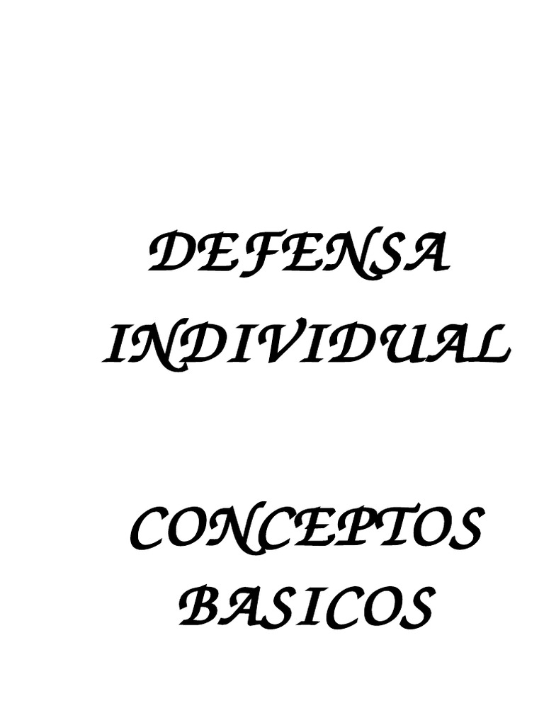 Conceptos Basicos de Defensa | PDF | Defensor (Asociación de Fútbol ...