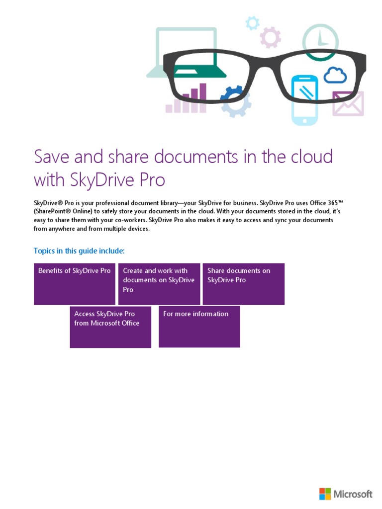 Introduction - SKYDRIVE Pro | PDF | Online And Offline | Office 365
