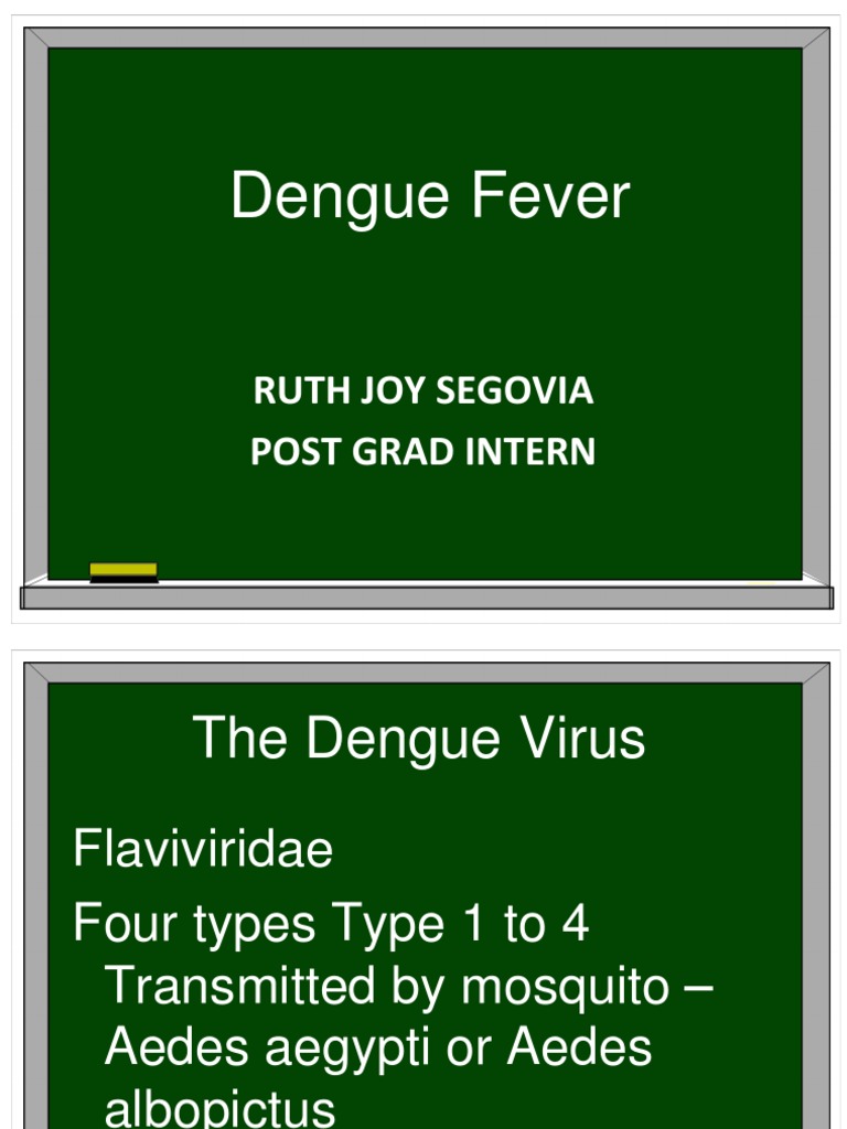 Dengue Report | Download Free PDF | Mosquito | Fever