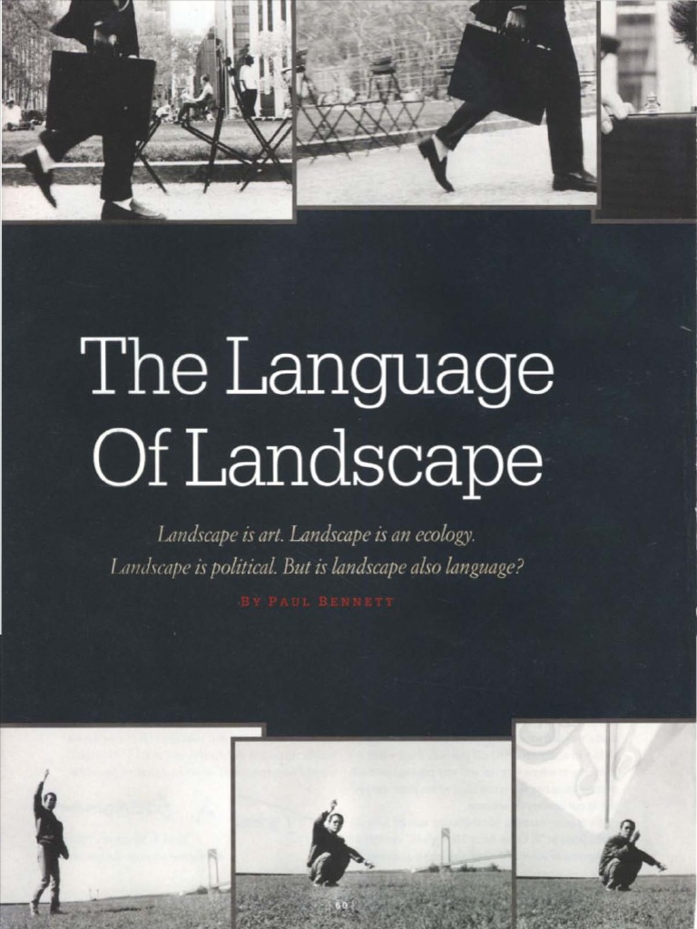 Understanding Landscape Literacy | PDF