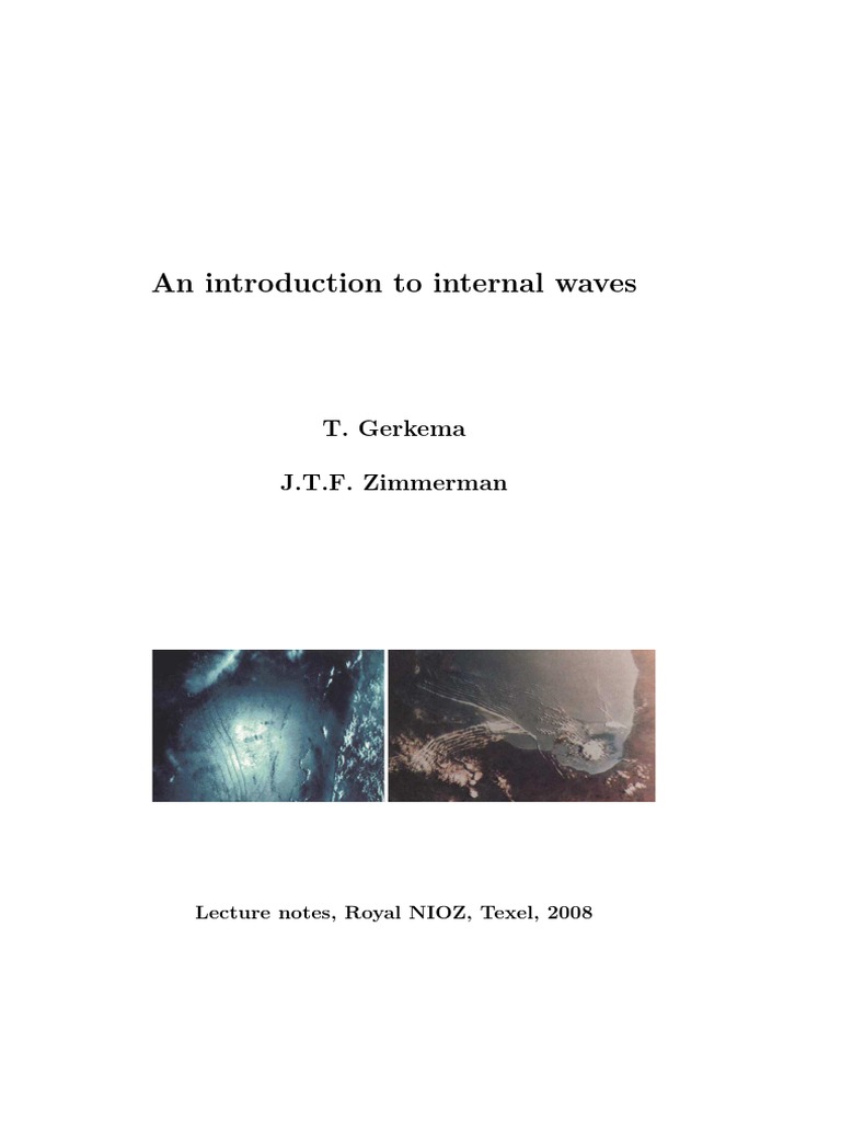 Understanding Internal Waves in Oceans | PDF | Tide | Thermodynamic ...