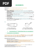 Mécanismes de Transformation du Mouvement | PDF
