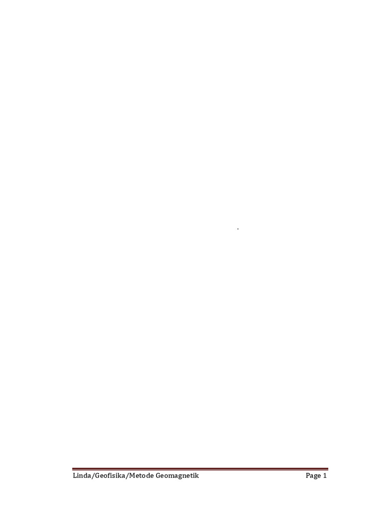 METODE GEOMagnet Chullin | PDF