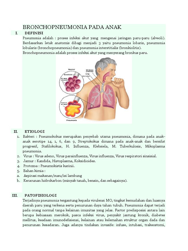 Bronchopneumonia Pada Anak | PDF | Sains & Matematika
