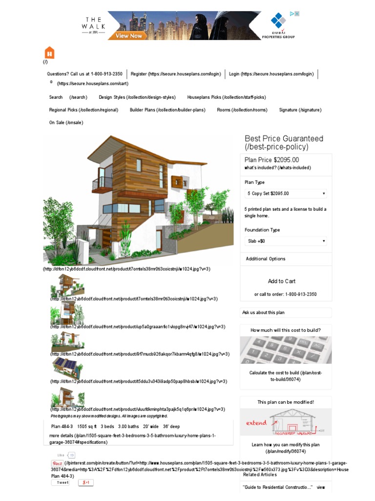 House Plan | PDF | Framing (Construction) | Basement