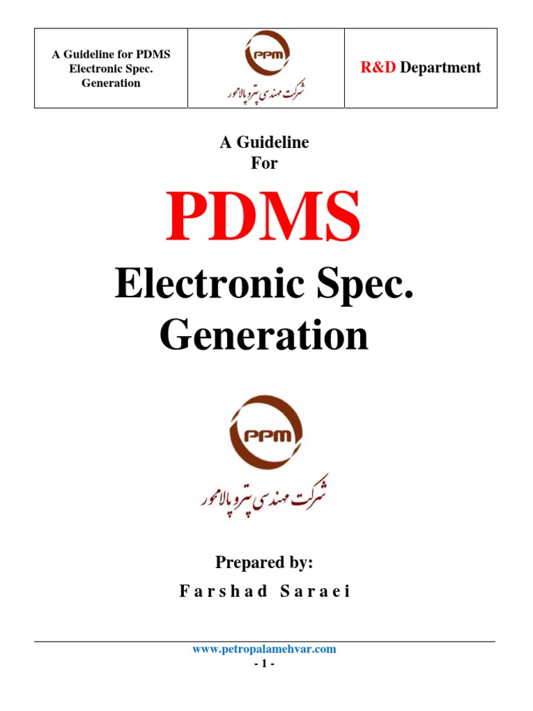 Pdms Catalogue Generation Pdf Pipe Fluid Conveyance Command Line Interface