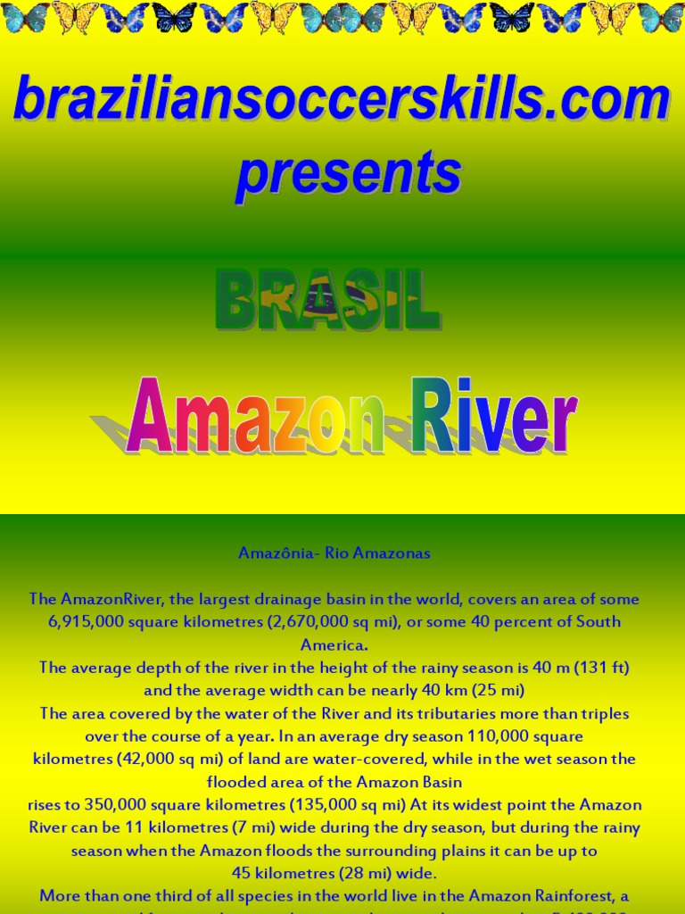 Amazon River | PDF | Travel