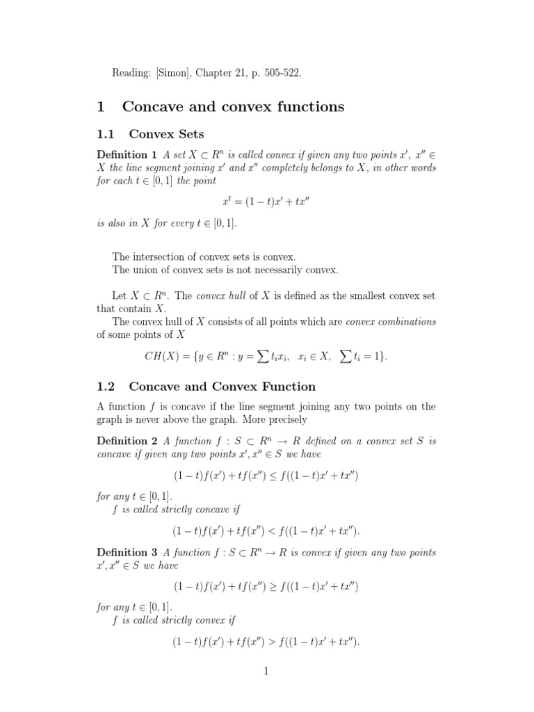 Cobb Douglas | PDF | Convex Set | Monotonic Function