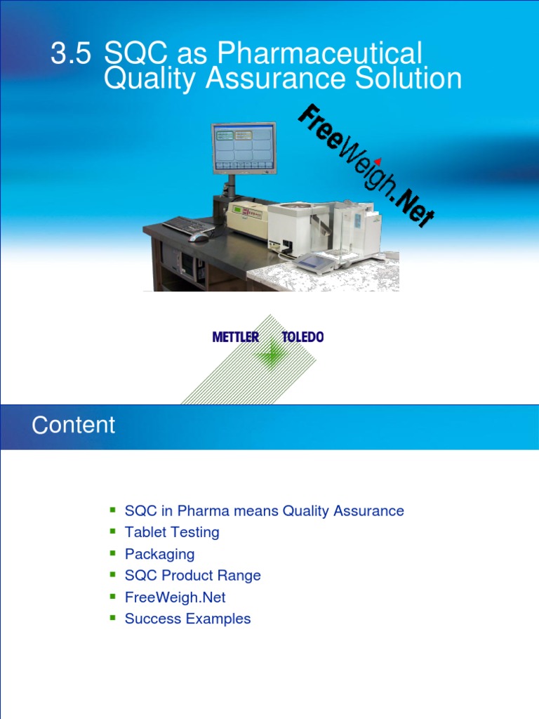 3.5 Quality Assurance Solutions | PDF | Tablet (Pharmacy) | Quality ...