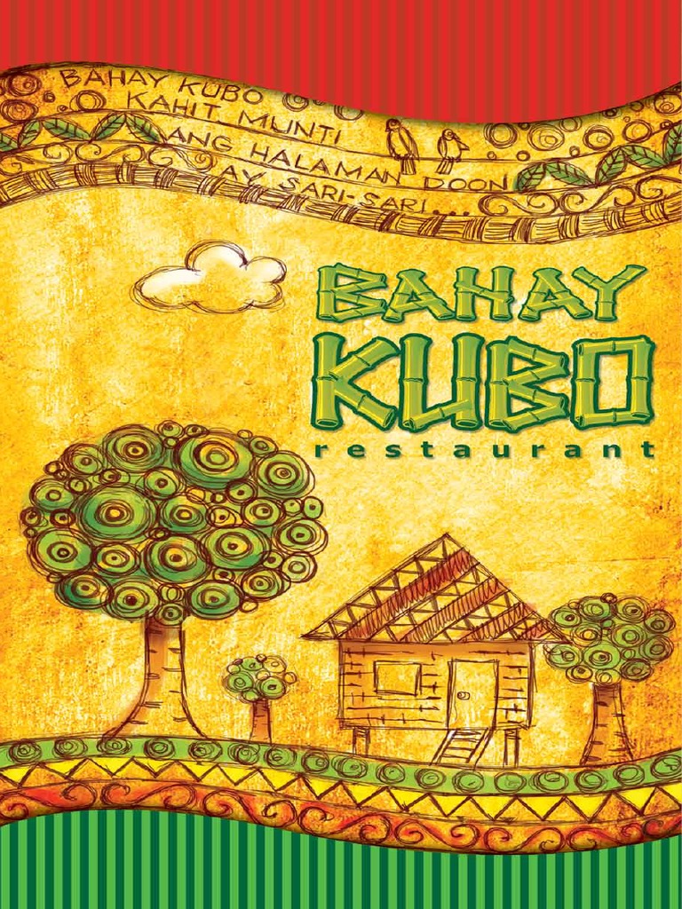 Bahay Kubo Menu | PDF | Philippine Cuisine | Cooking