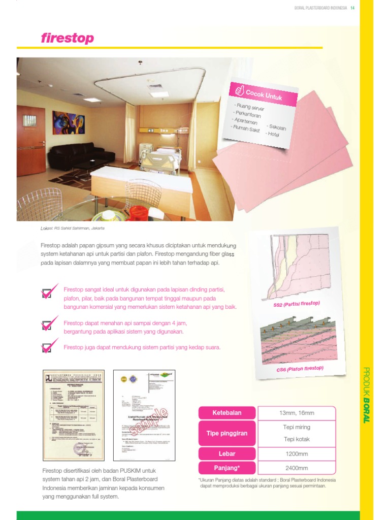 Jayaboard - FireStop | PDF