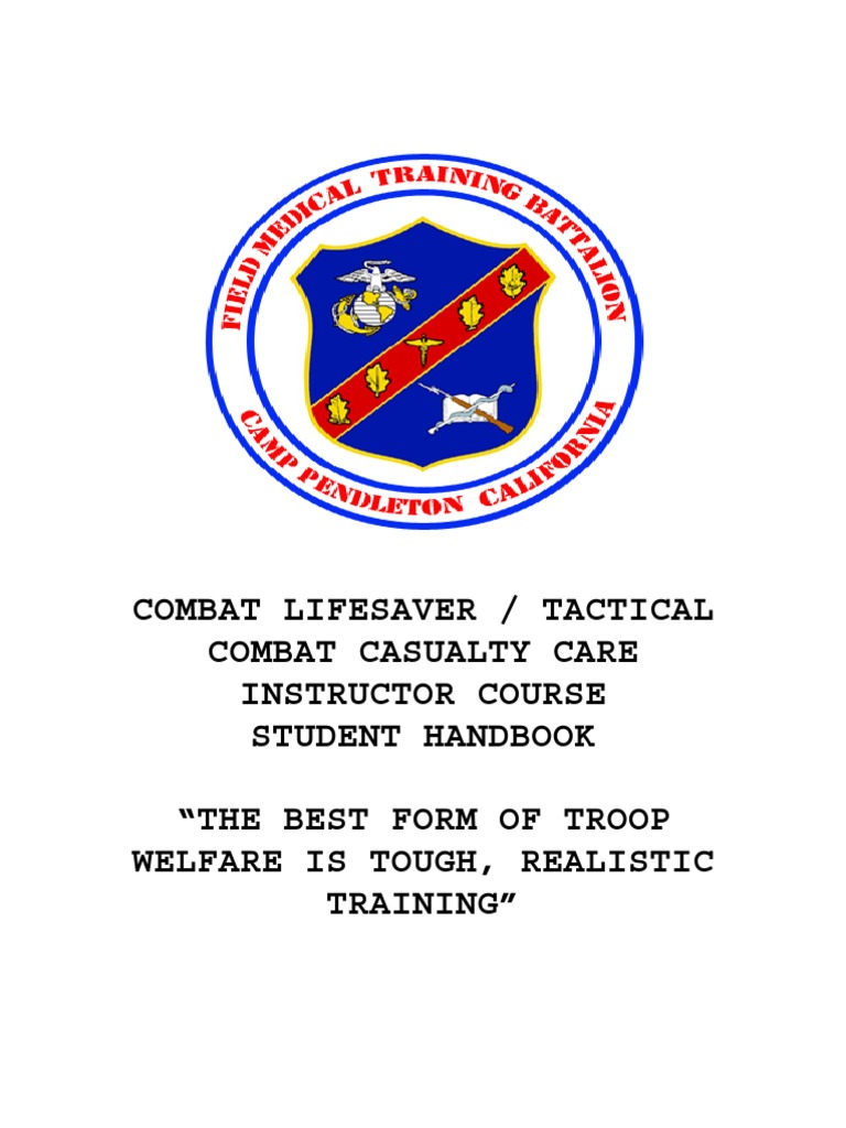 Combat Lifesaver-Tactical Combat Casuality Care Course | Learning ...