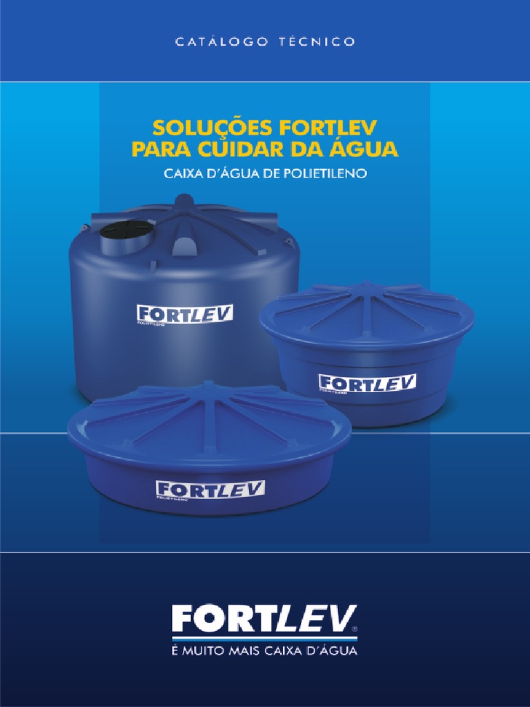 Caixa D´Água-FORTLEV_polietileno(Catálogo) | Indústrias | Qualidade ...