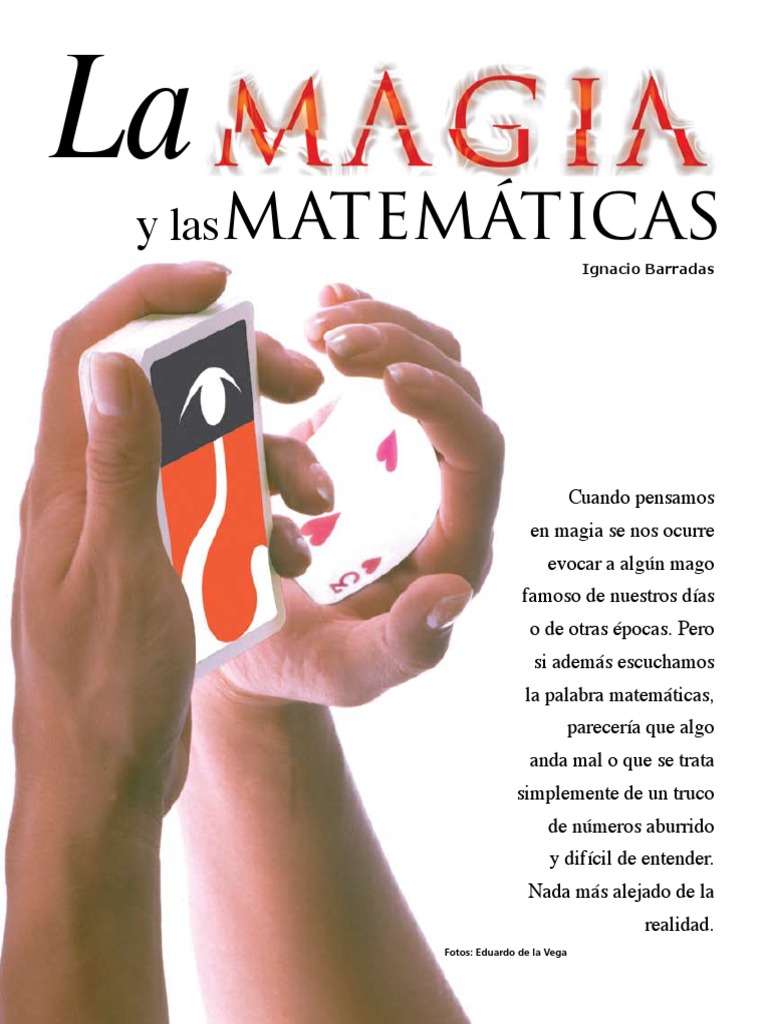 La Magia y Las Matematicas | PDF | Enseñanza de matemática | Science