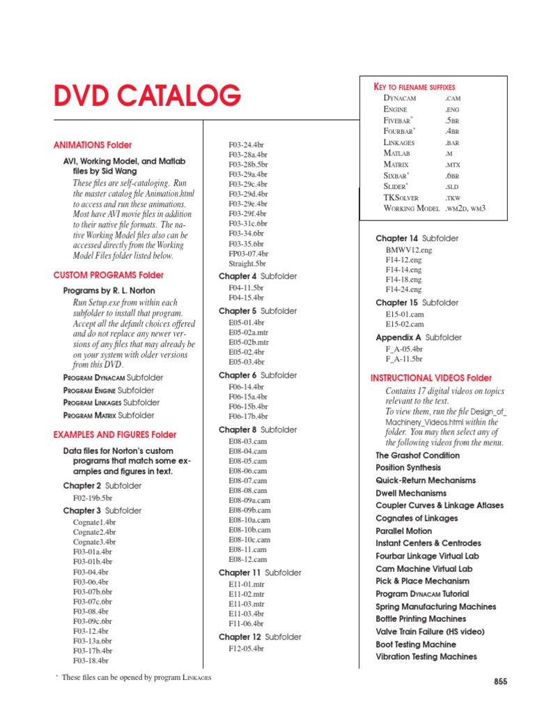 DVD Index | Download Free PDF | Gear | Kinematics