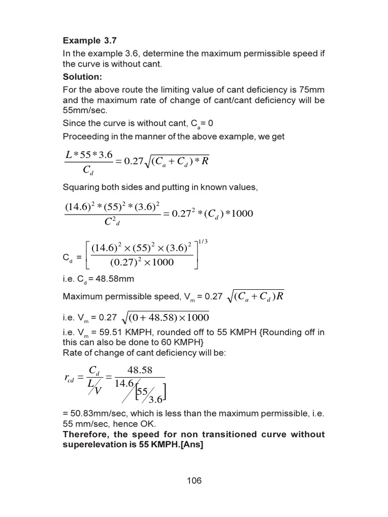 Railway Curves 7 | PDF | Rail Transport | Rail Infrastructure
