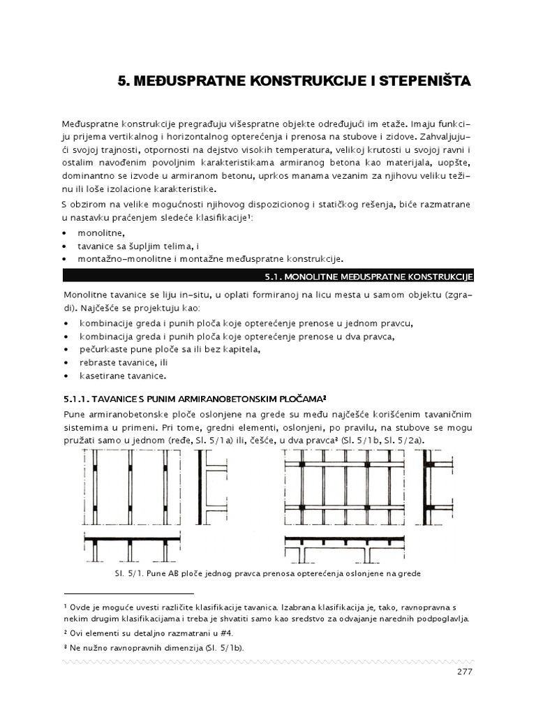 Betonske Konstrukcije - Prvi Deo - 5 | PDF