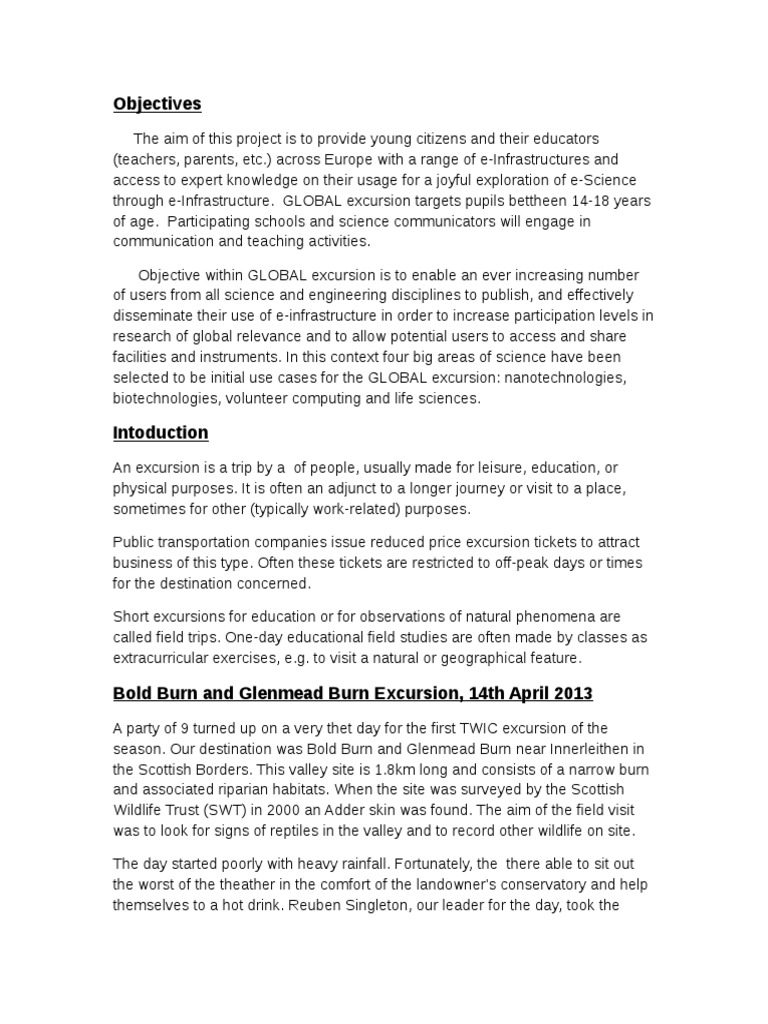 Objectives | PDF | Plants | Nature