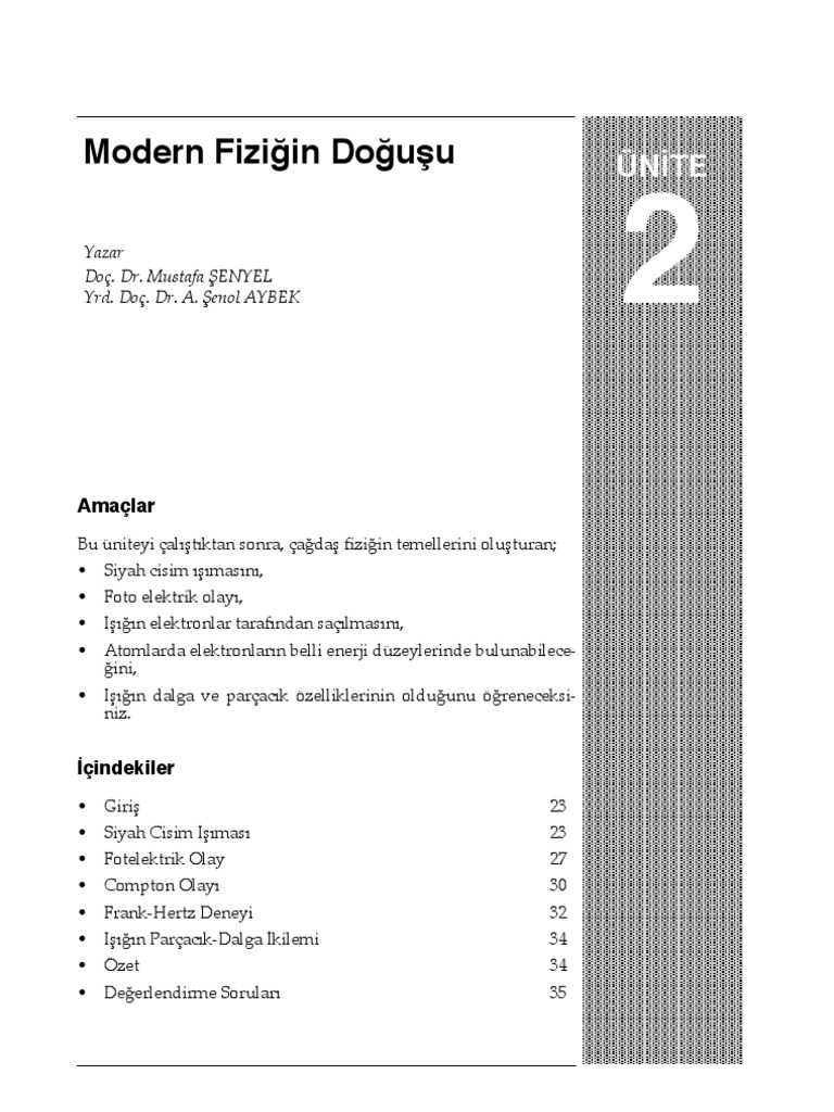 Modern Fizik | PDF