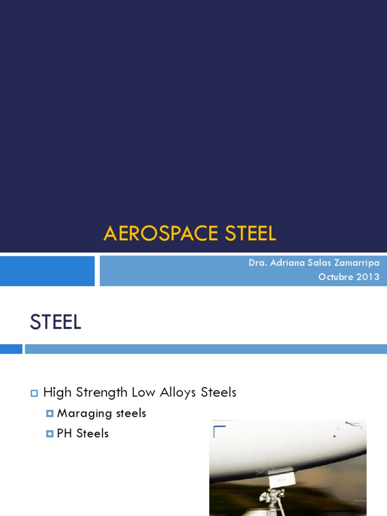 Aerospace Materials | PDF | Steel | Stainless Steel