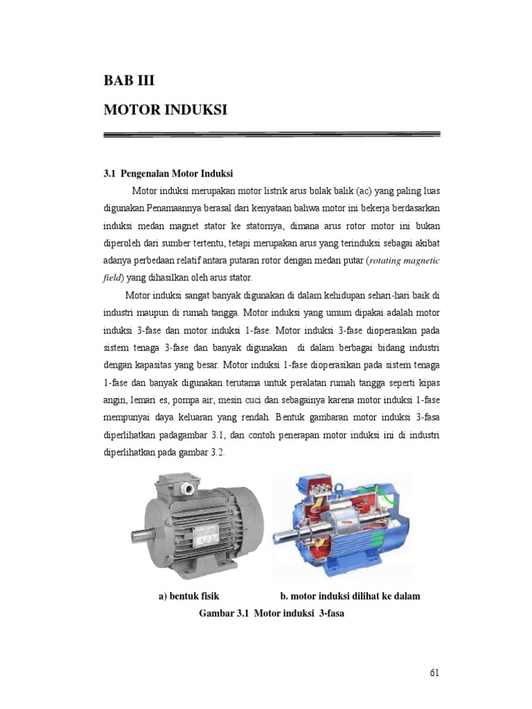Motor Induksi | PDF
