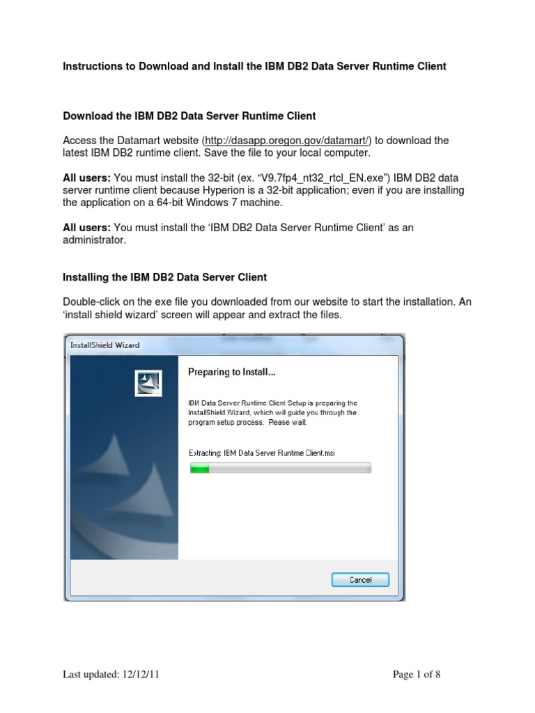 Ibm Db2 9 7 Run Time Client Notes Pdf 64 Bit Computing Ibm Db2