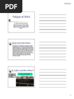 Fatigue Management Toolbox Talk | PDF | Occupational Safety And Health ...