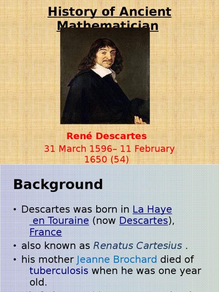Rene Descartes | PDF | René Descartes | Geometry