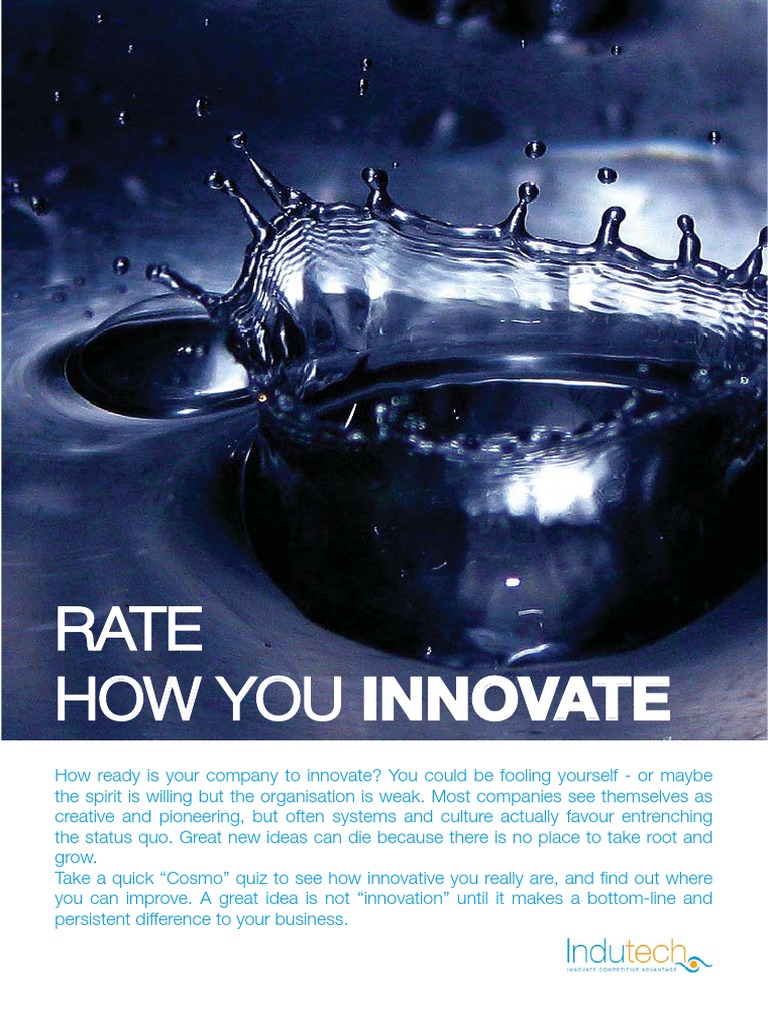 Innovation Questionnaire | Download Free PDF | Innovation | Business