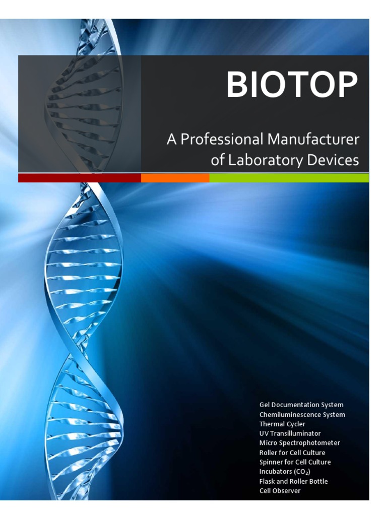 Biotop: A Professional Manufacturer of Laboratory Devices | PDF ...
