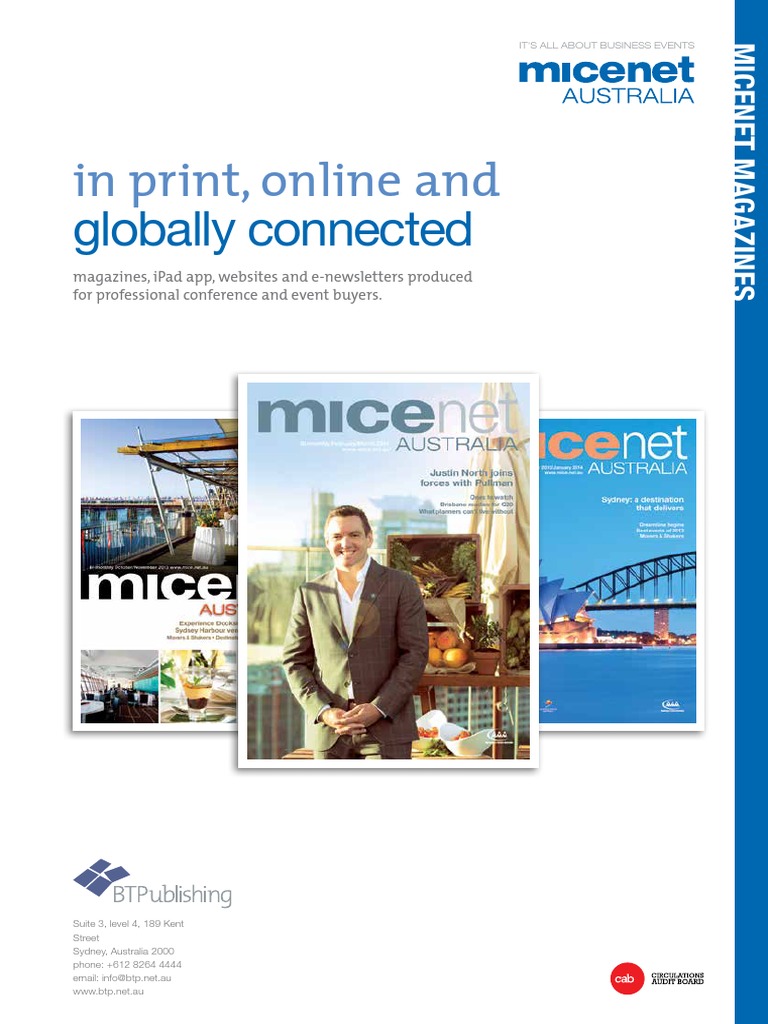 Aus Micenet Australia Media Kit | PDF | I Pad | Advertising