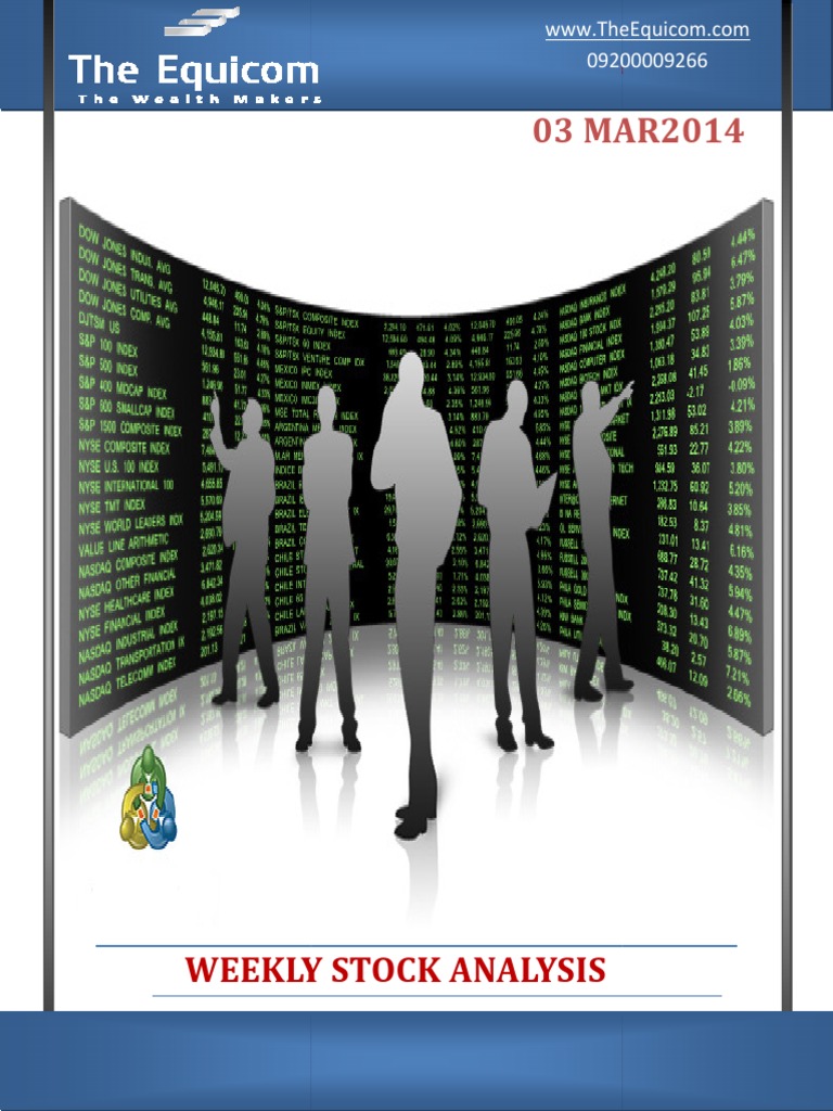 03 MAR MAR2014: Weekly Stock Weekly Stock Analysis | PDF | Stock Market ...