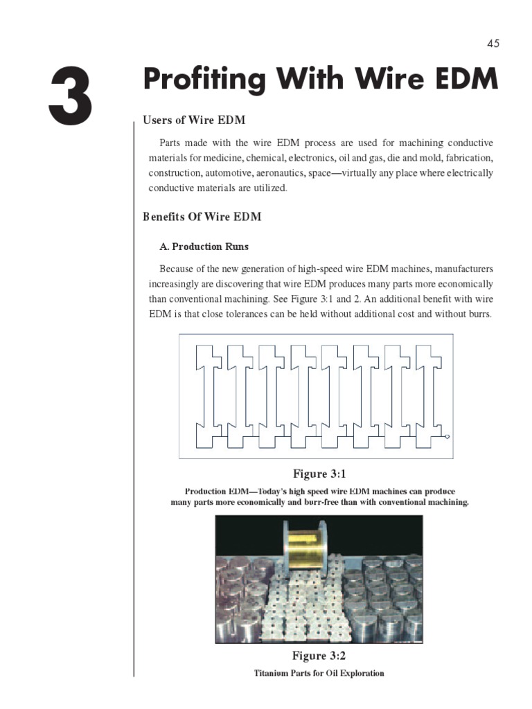 Complete EDM Handbook - 3 | PDF | Machining | Wire