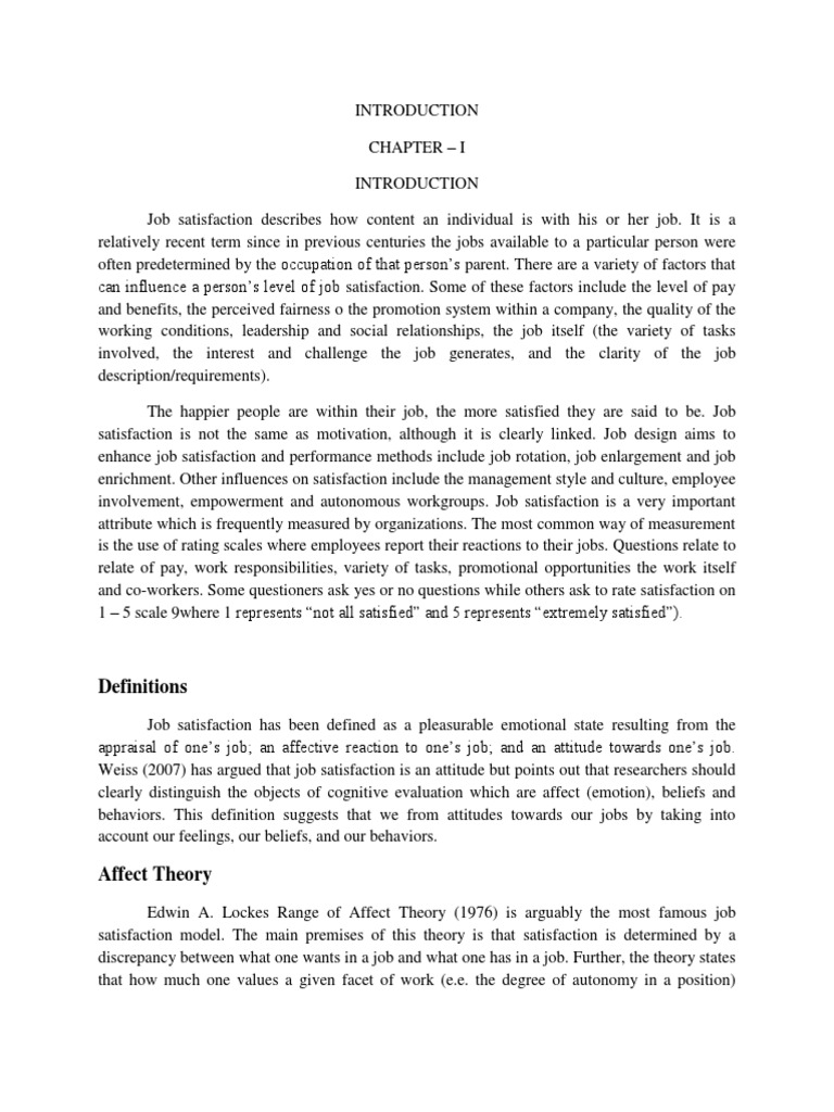 Definitions | PDF | Job Satisfaction | Motivation