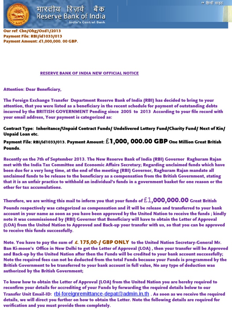 Reserve Bank of India | PDF | International Finance Institutions ...