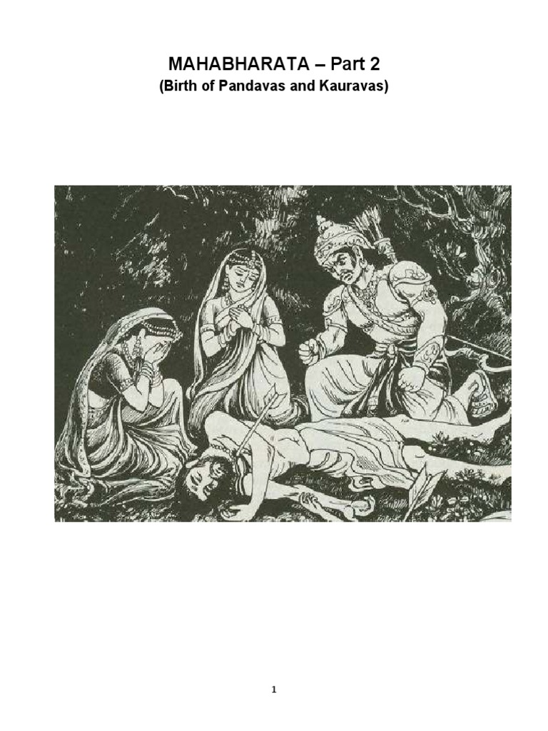 The Birth and Early Lives of the Pandavas and Kauravas | PDF ...