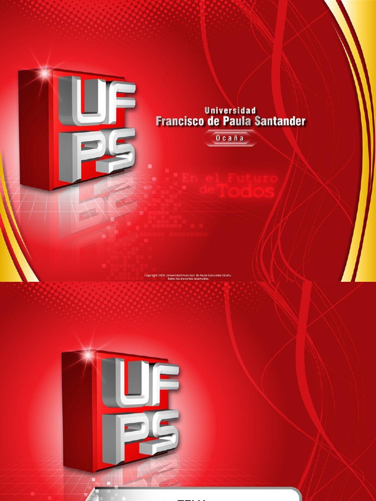 Plantilla de Diapositivas UFPSO | PDF