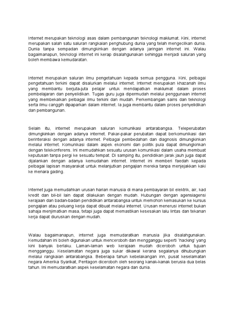 Kebaikan Internet | PDF
