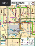 Metromover Map | PDF | Miami Dade County | Rail Transport