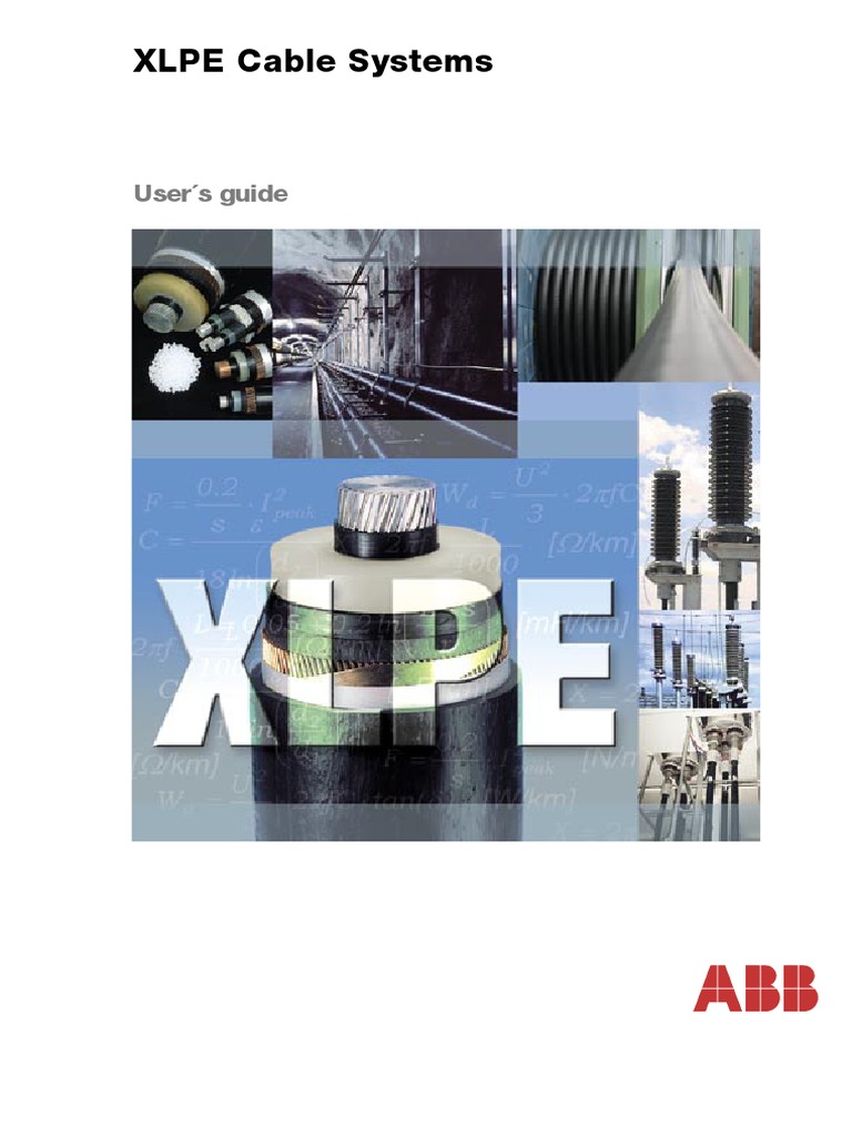 XLPE Cables ABB Guide Line | PDF | Cable | Electric Current