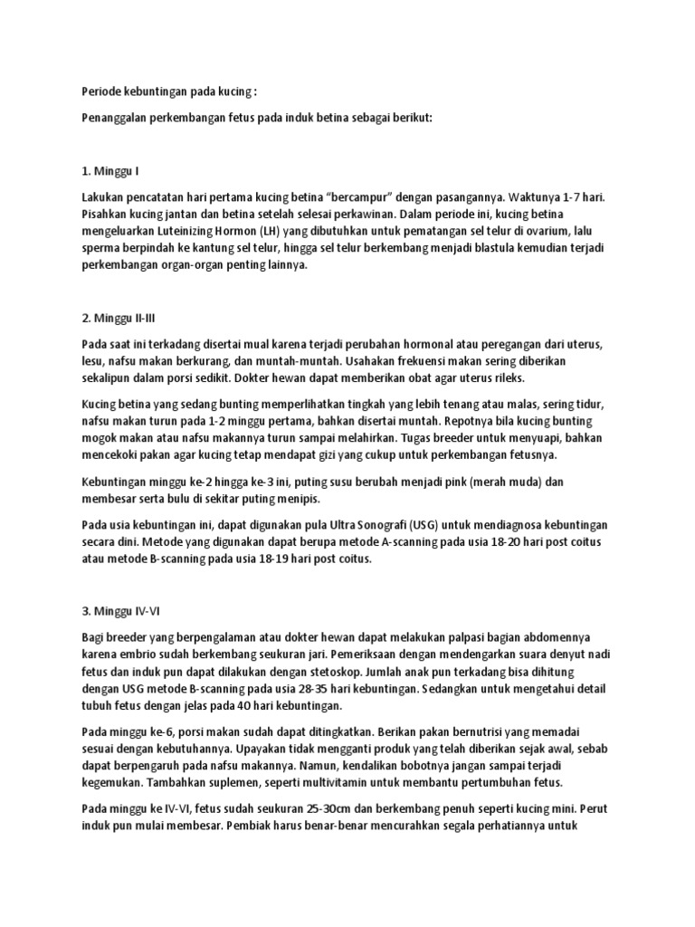 Gambaran USG Pada Kucing | PDF