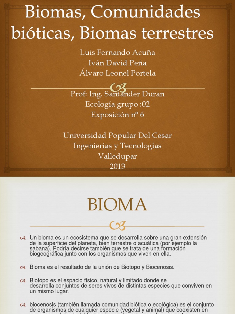 Explorando los principales biomas terrestres y sus características ...