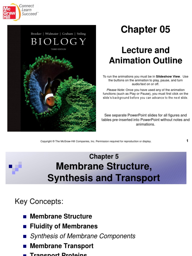 Ch5 Cell Membranes | PDF | Cell Membrane | Osmosis