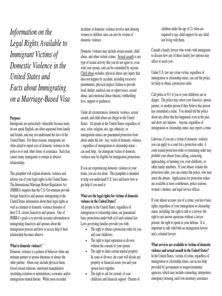 IMBRA Pamphlet Final 01-07-z2011 for Web Posting | Permanent Residence ...