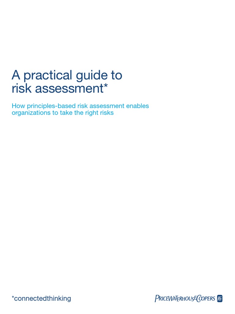 Practical Guide To Risk Assessment (PWC 2008) | PDF | Enterprise Risk ...