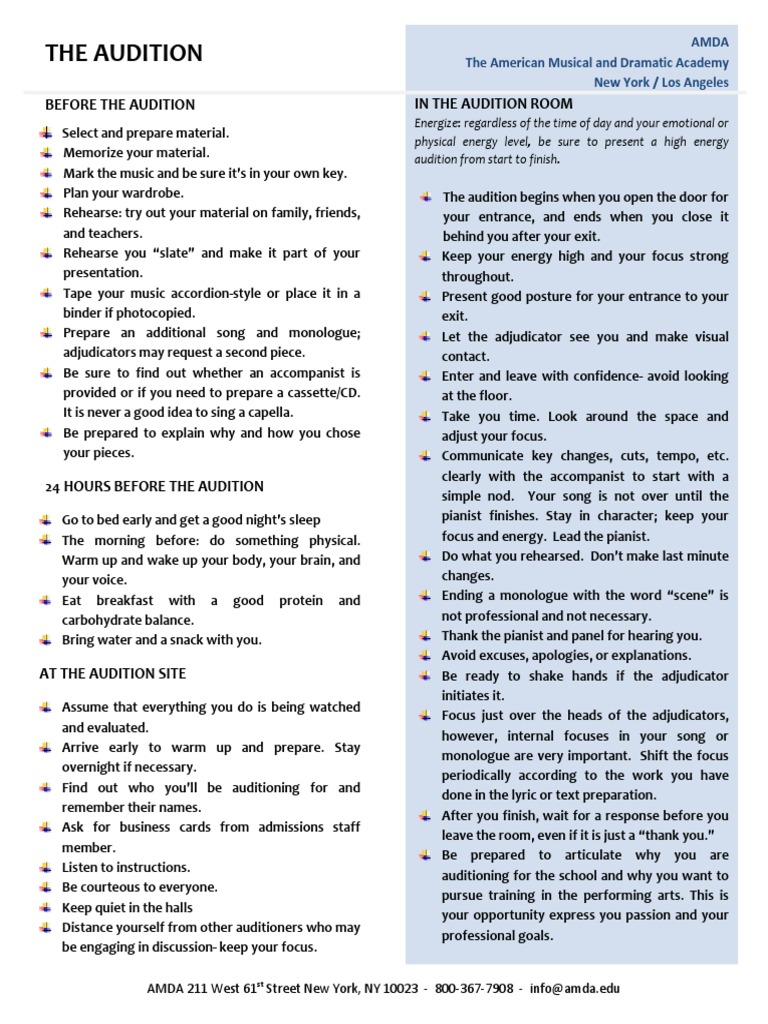 Monologue Suggestions For High School Teens | PDF | Audition | Musical ...