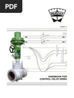 Control Valve Schedule Examples | PDF | Valve | Pounds Per Square Inch
