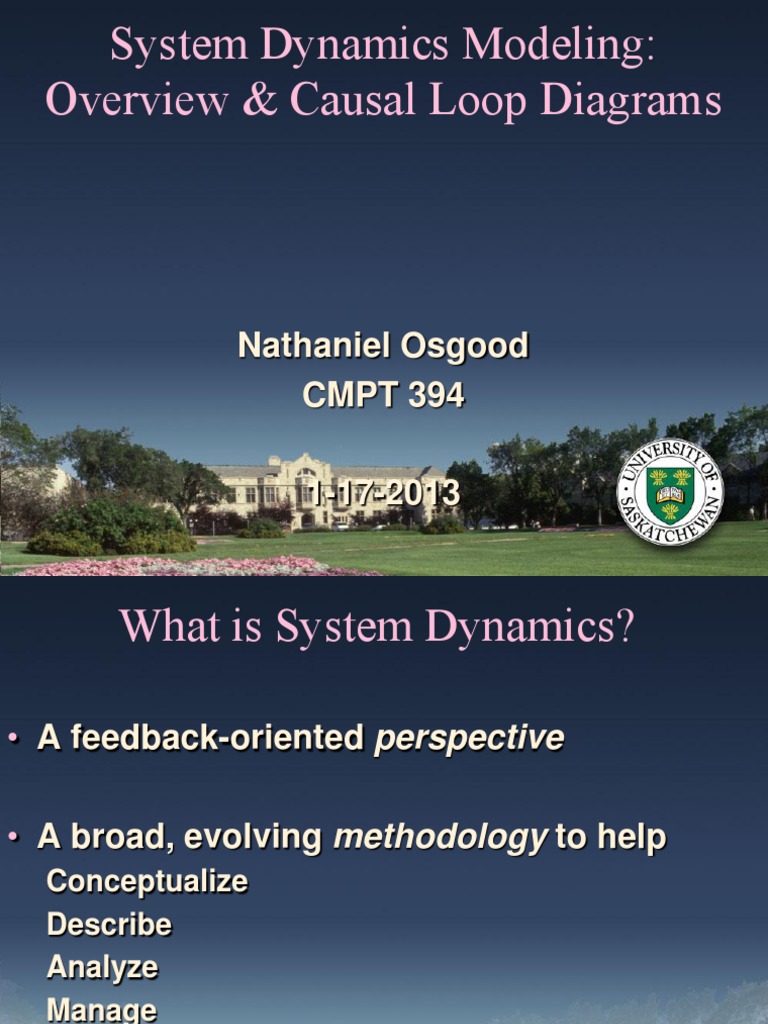 Introduction To System Dynamics, Causal Loop Diagrams | PDF | Pregnancy ...