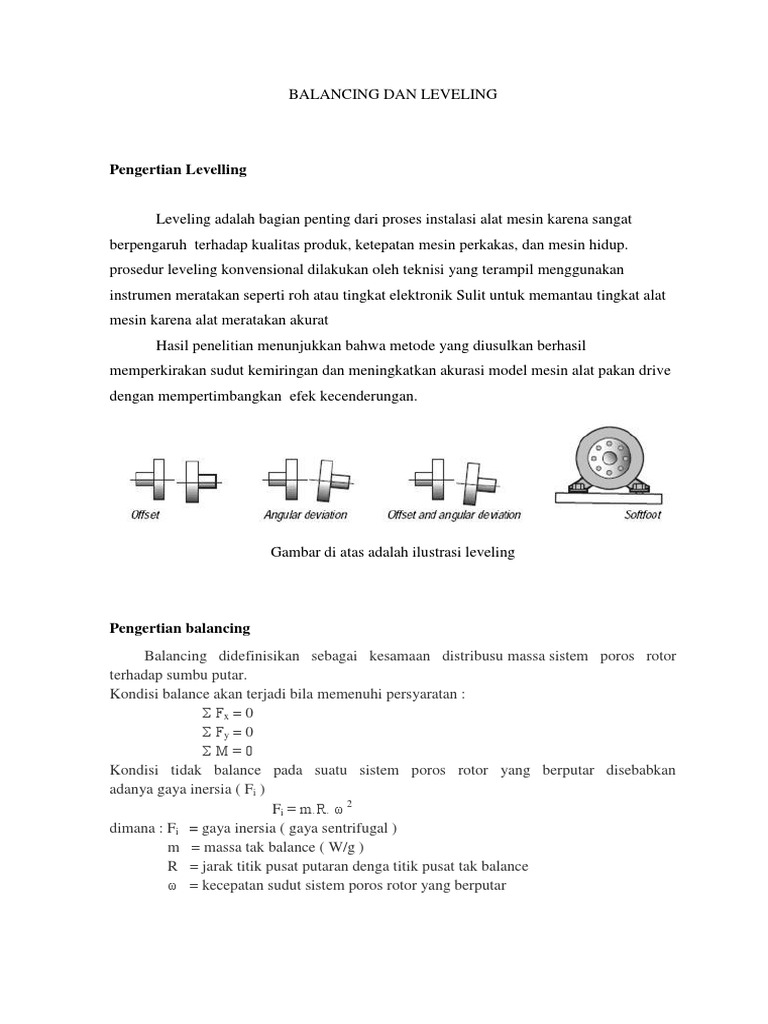 Balancing Dan Leveling | PDF | Komputer | Teknologi & Rekayasa