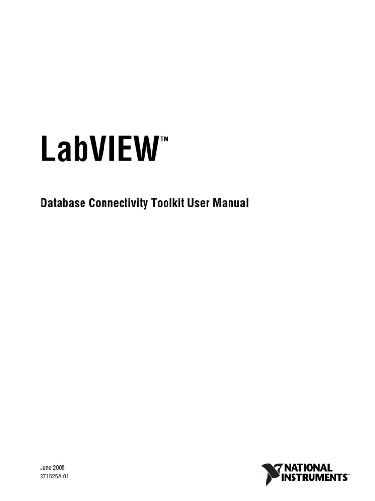 Labview Database 1234 | PDF | Microsoft Access | Databases